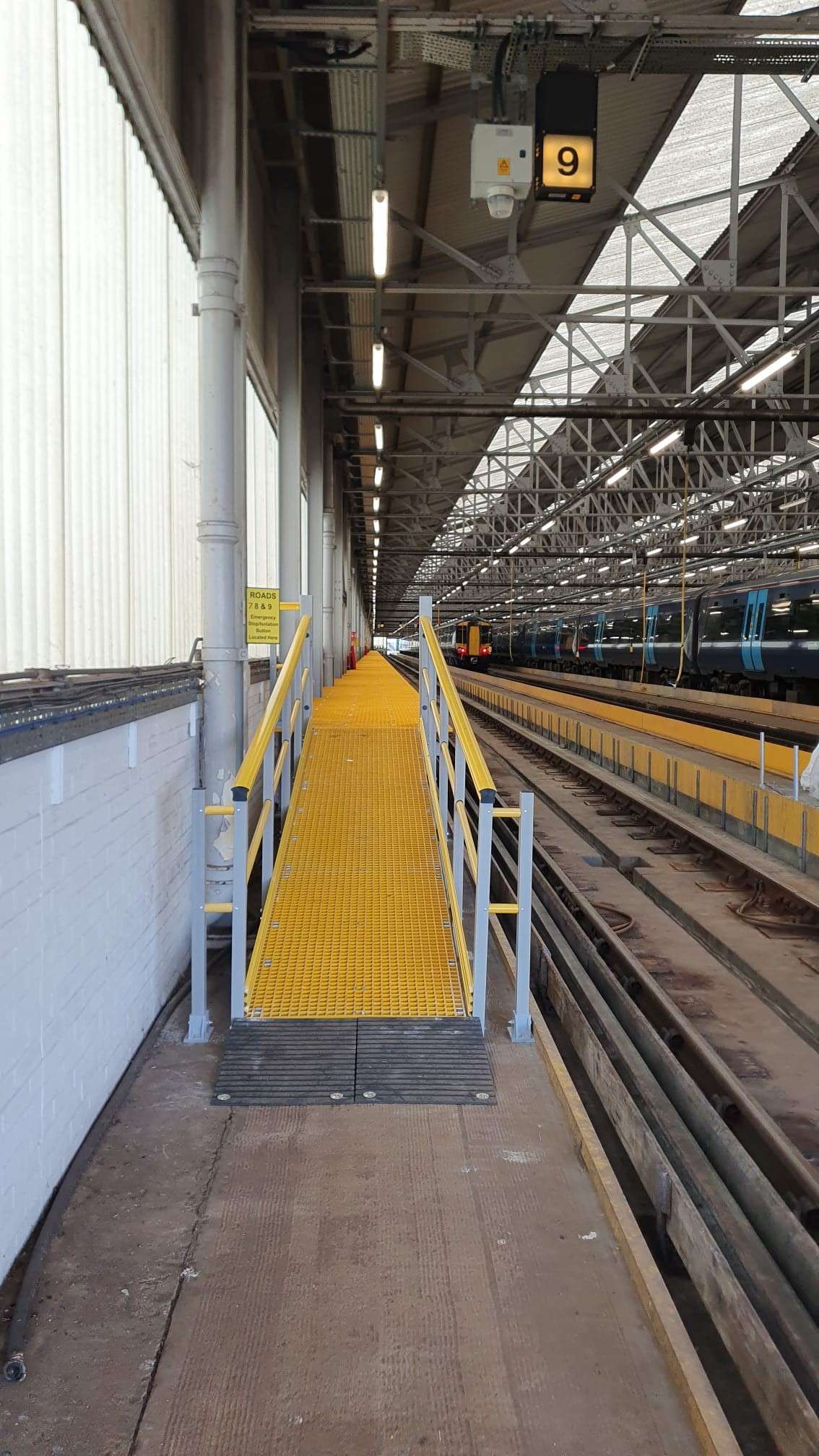 GRP train access platform – Jasper Products